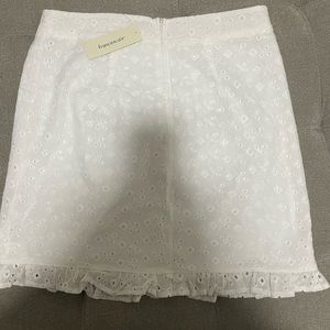 Francesca's Collections | Skirts | Francescas Short White Skirt | Poshmark